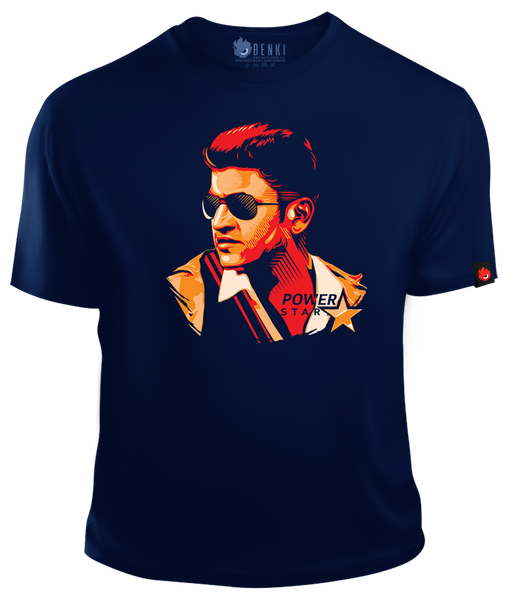 Puneeth Rajkumar TShirt | Power Star TShirt | Superstar Series – Benki ...