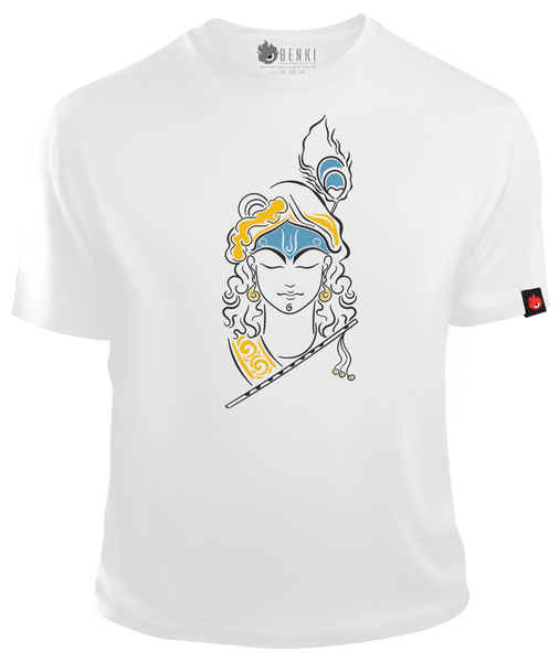 Krishna TShirt | Jai Shri Krishna TShirt | Divine Series – Benki Store